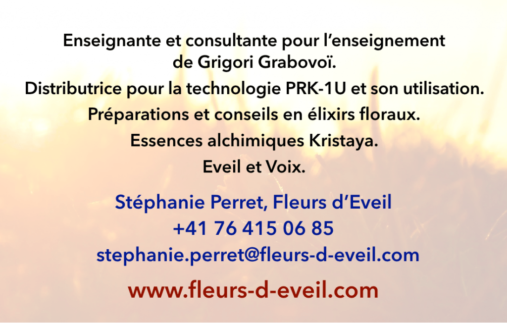 Stéphanie Perret - Séquences Numériques de Grigori Grabovoi